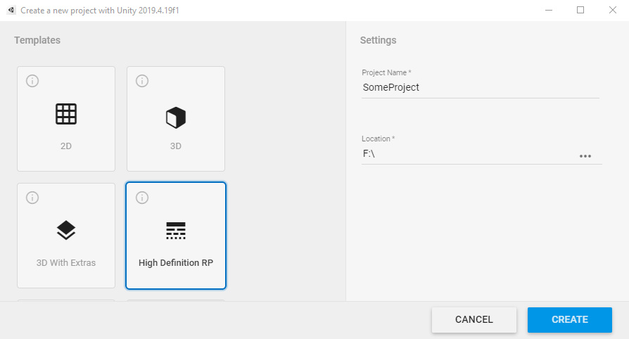 Hur Man Skapar Ett Nytt Projekt I Unity Sharp Coder Blog